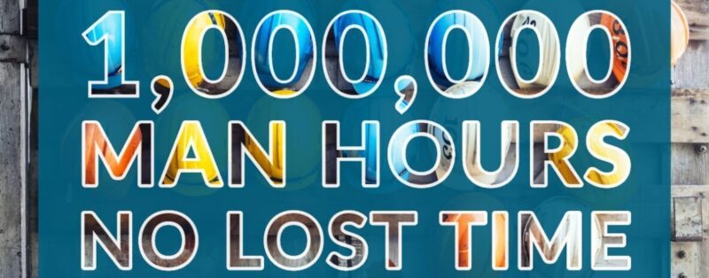INFRACON HAS REACHED 1 MILLION-MAN HOURS WITHOUT A LOST TIME ACCIDENT ...